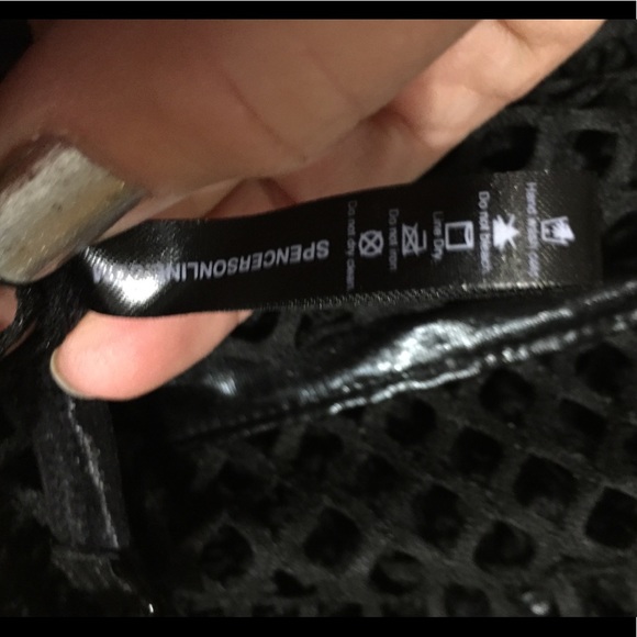 Body Rage | Intimates & Sleepwear | Body Rage Black Fishnet Lingerie ...